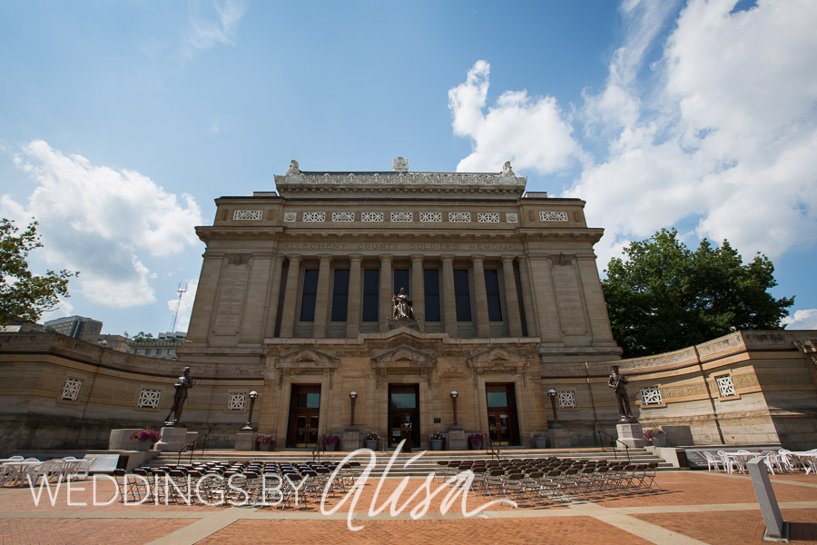 SOLDIERS AND SAILORS MEMORIAL HALL WEDDING - Weddings by Alisa ...